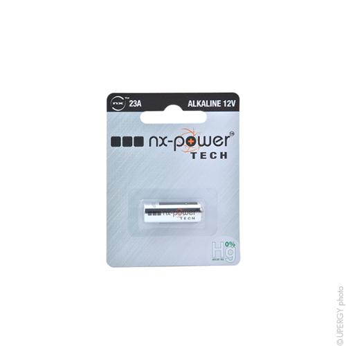 Pile alcaline blister x1 23A Nx-Power Tech 12V 55mAh - Pile ...